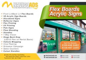 Flex Printing in Lahore - Digital Printing Press | NavicoAds