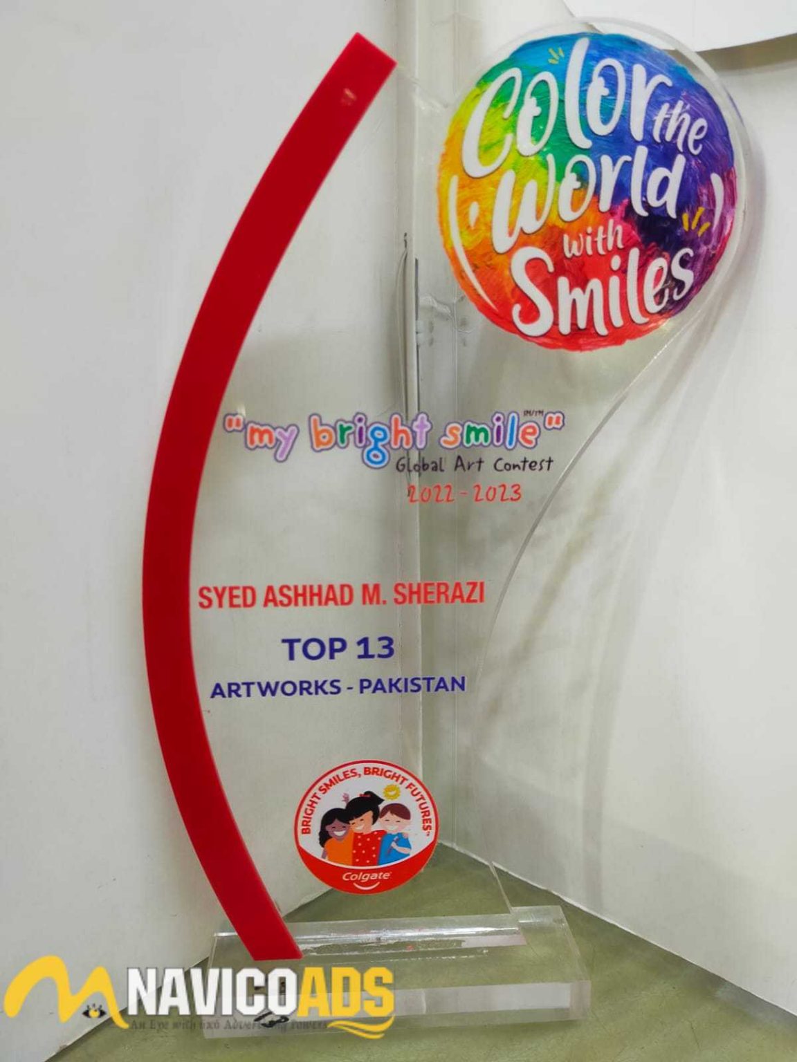 Shields Pakistan | Crystal Shields | Acrylic Shields-NavicoAds