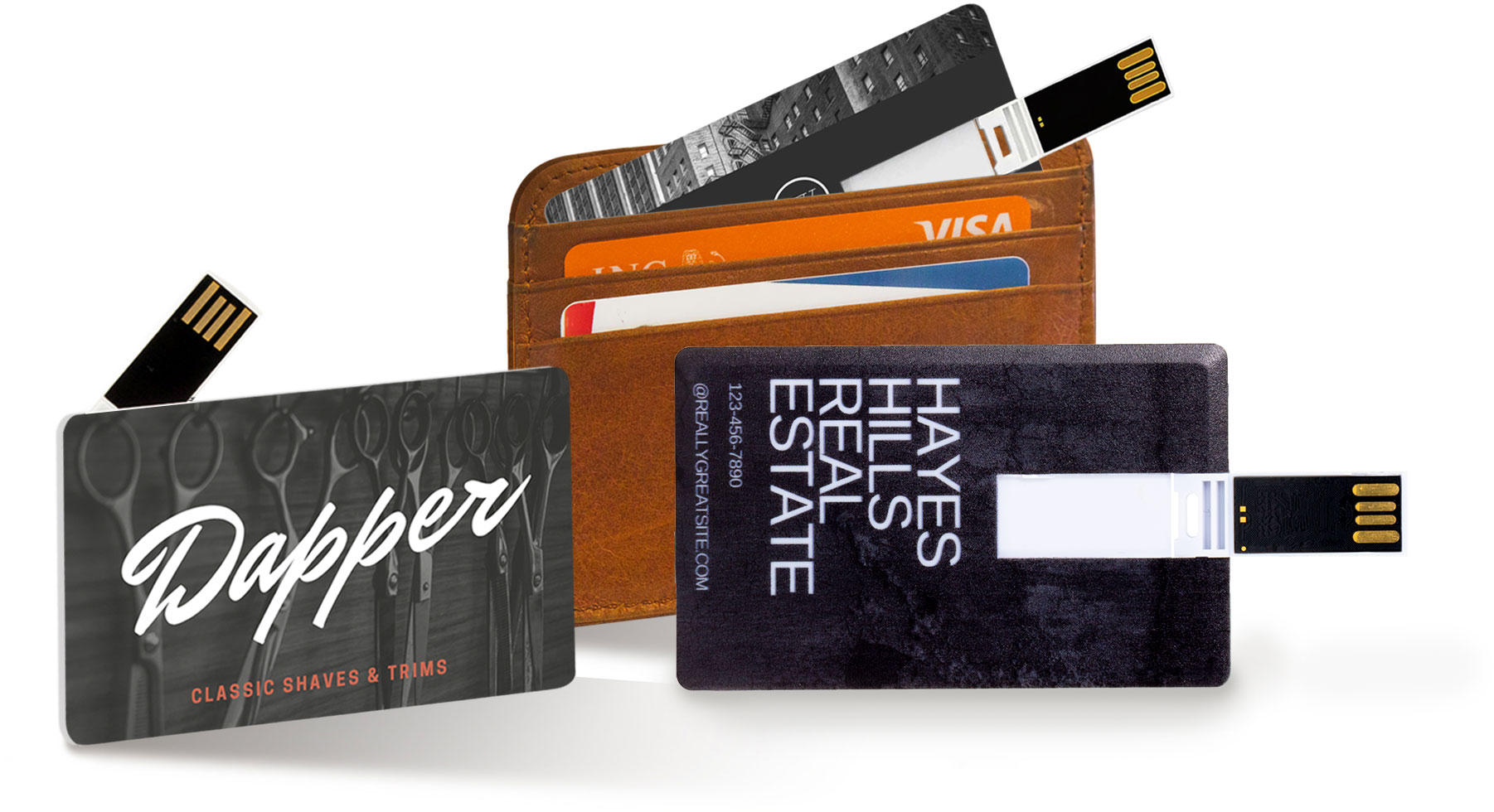 Custom Flash Wallet Drive Printing Services in Lahore